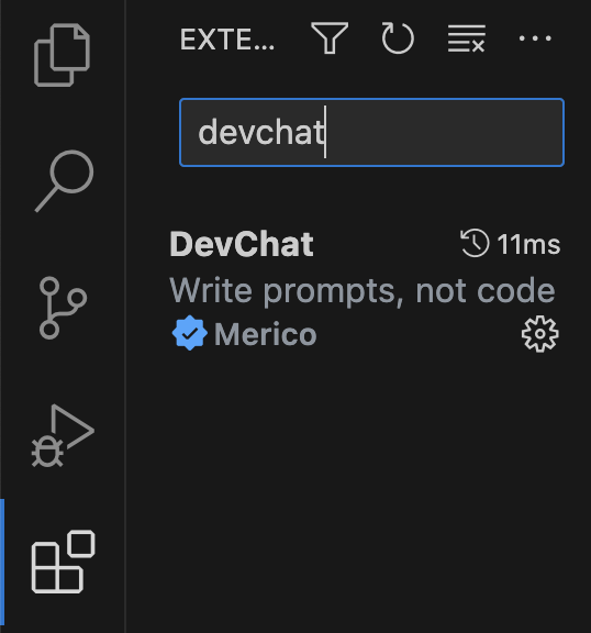 GitHub - devchat-ai/devchat-vscode: Visual Studio Code Extension for ... GitHub - devchat-ai/devchat-vscode: Visual Studio Code Extension for ...