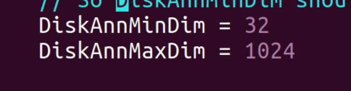 [Enhancement]: Remove DiskAnn max dim limit · Issue #22581 · milvus-io/milvus · GitHub