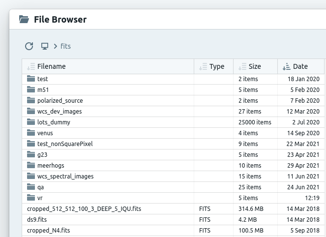 Populate File List Response With Modification Time And Number Of Items