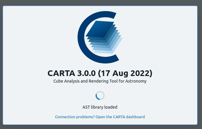 Dashboard link in splash screen points to /api · Issue #1991 · CARTAvis ...