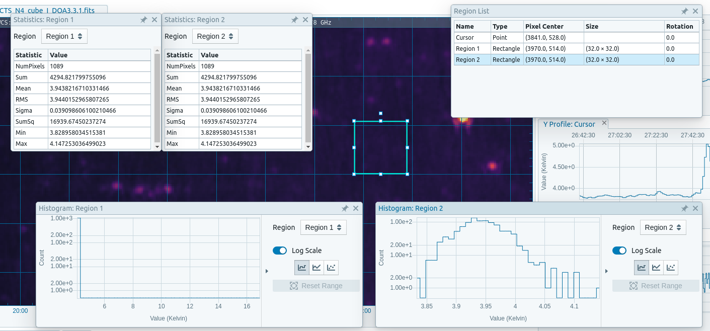 Histogram min and max are fixed once region is created · Issue #134 · CARTAvis/carta-backend ...