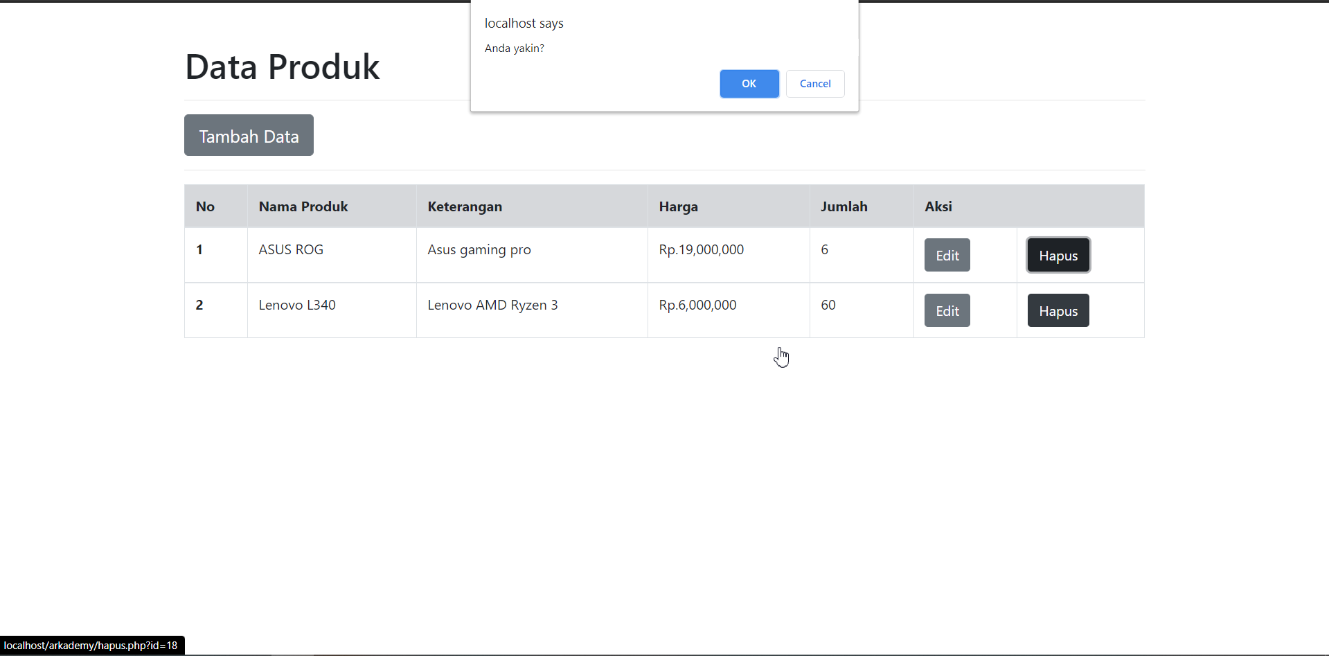 GitHub - defadels/level3-tugas10: Melampirkan hasil tugas Level 3 Tugas 10 kelas Web Developer