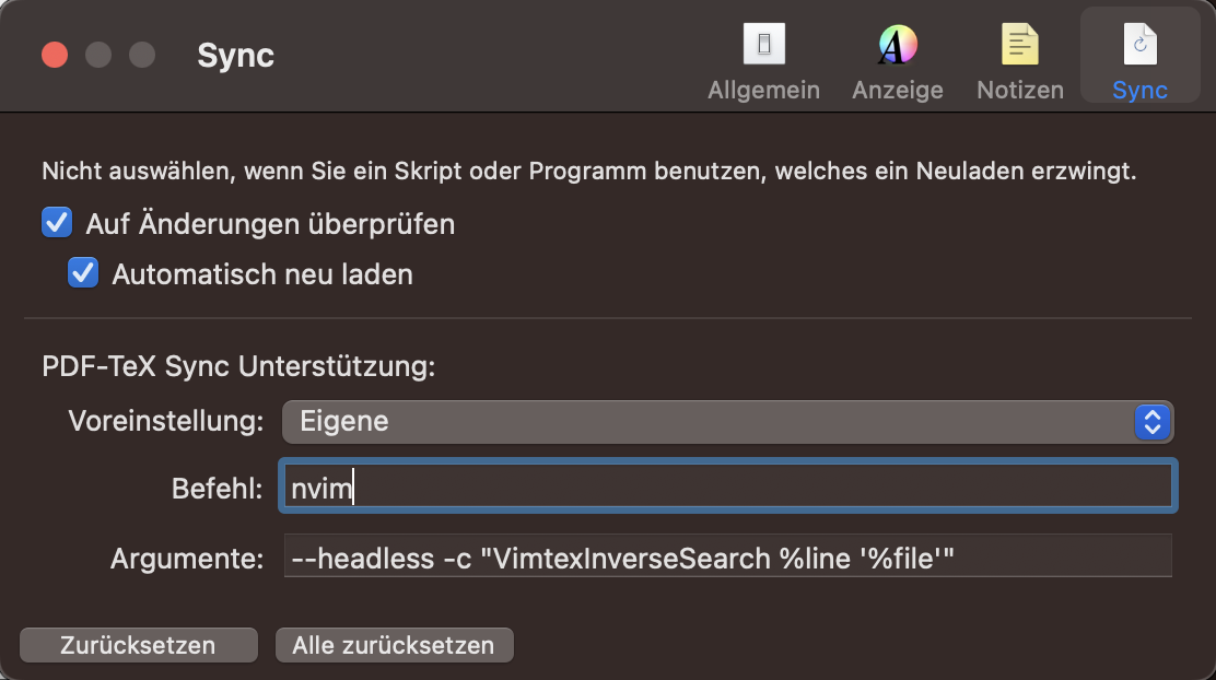Vimtex Inverse Search with Skim not working · Issue #2692 · lervag/vimtex · GitHub