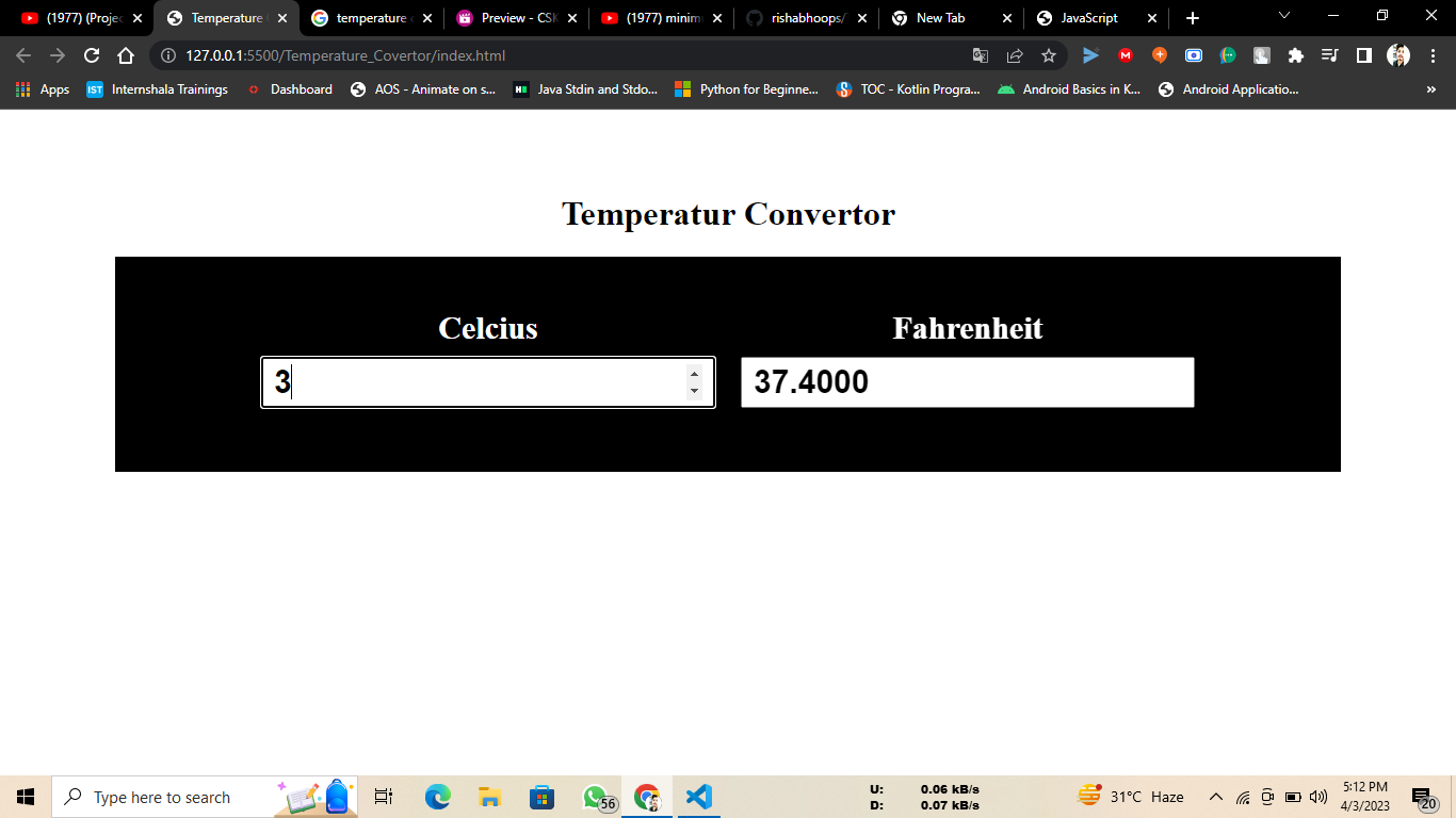GitHub - rishabhoops/Temperature-Converter