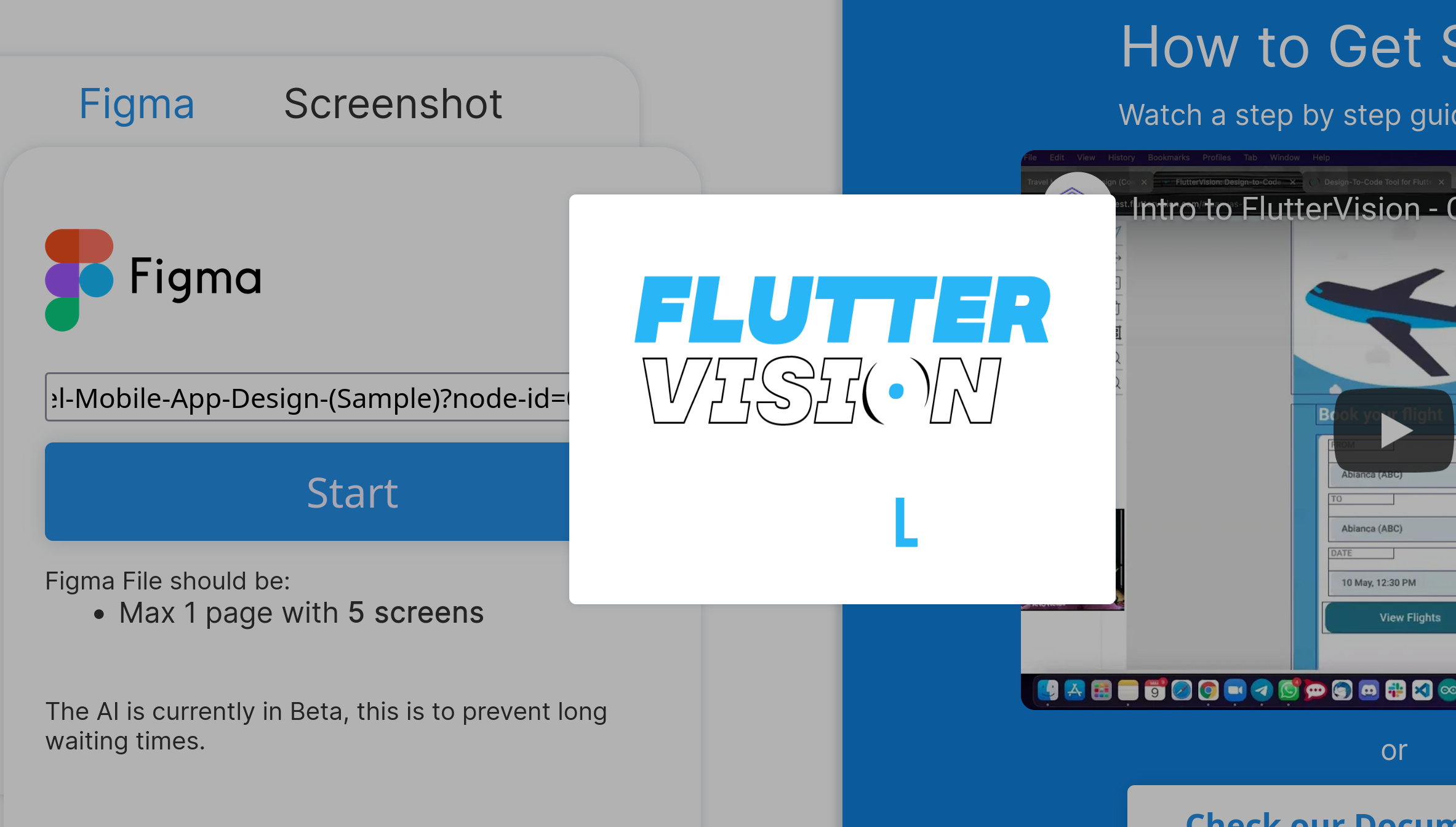 When an error appears when importing project, the popup doesn't close · Issue #288 · Flutter ...