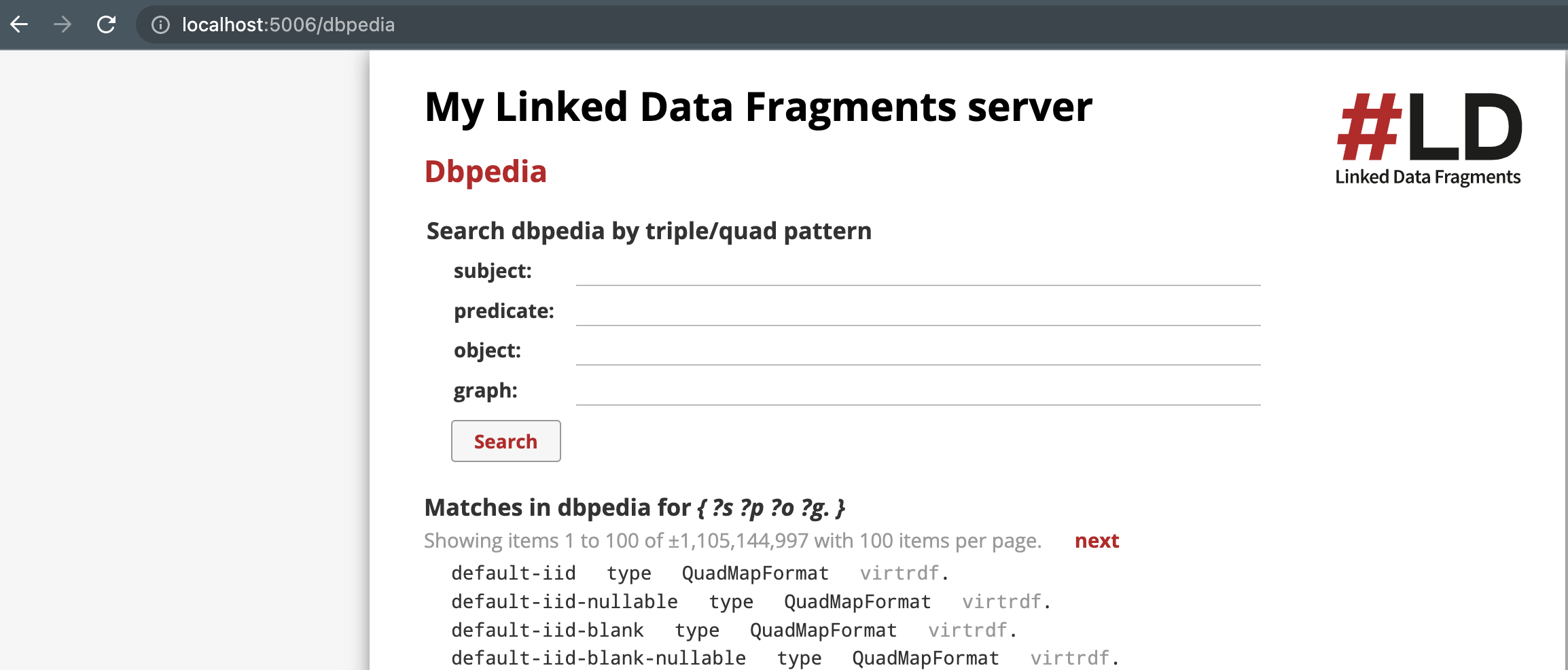 Comunica is limiting 100 results when querying a TPF source · Issue #1096 · comunica/comunica ...