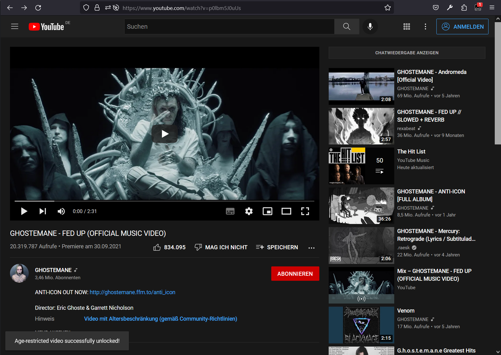 New "Trigger Warning" feature interfering with the script · Issue #135 · zerodytrash/Simple ...