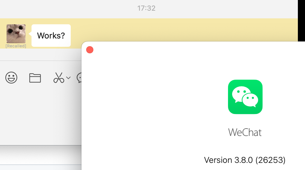1.3.5 版本已更新支持最新 WeChat 3.8.0 · Issue #613 · sunnyyoung/WeChatTweak-macOS · GitHub