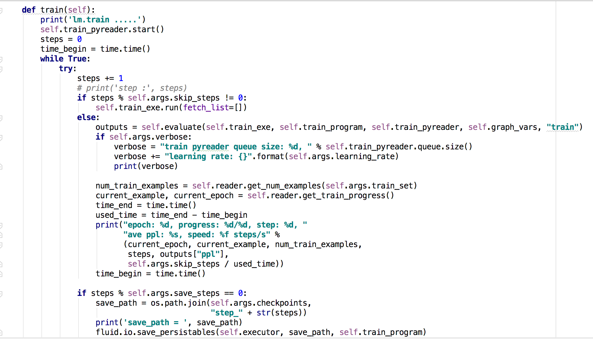 训练过程中使用save_persistables保存参数的时候出core · Issue #17463 · PaddlePaddle ...