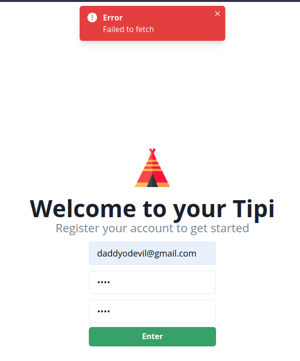 Cannot Get Past Login Screen · Issue 192 · Runtipi Runtipi · Github