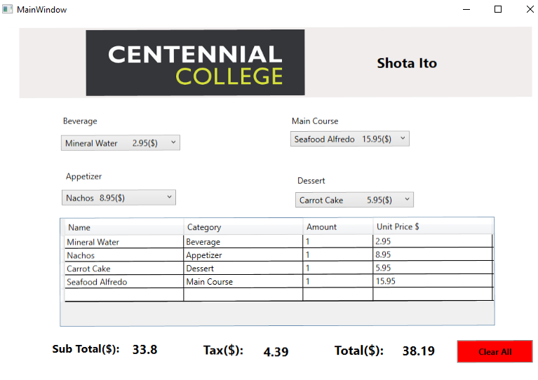 Restaurant-Bill-Calculator/README.md at main · Shotamax95/Restaurant ...