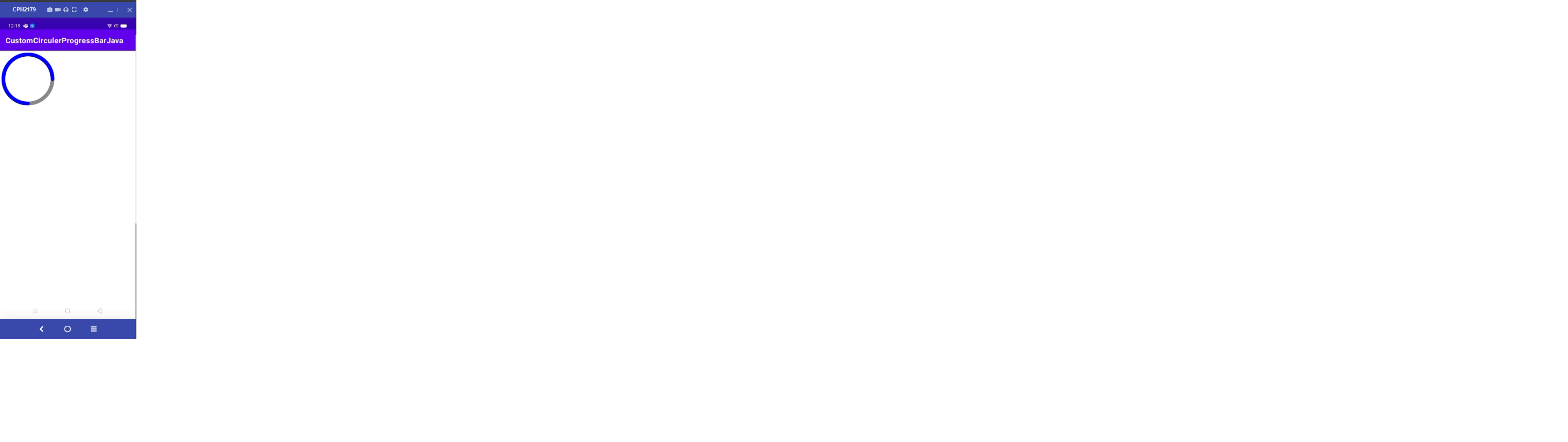 GitHub - dogusipeksac/CustomCirculerProgressViewJava