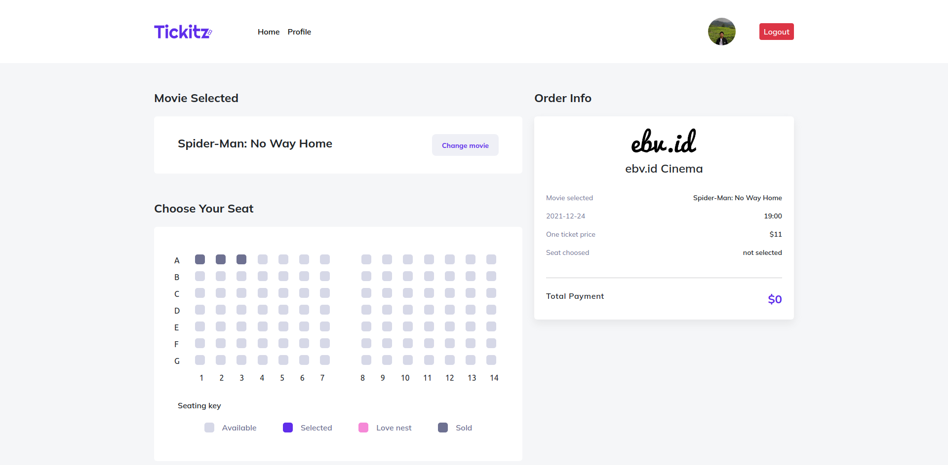 GitHub - Walidnurudin/tickitz-app