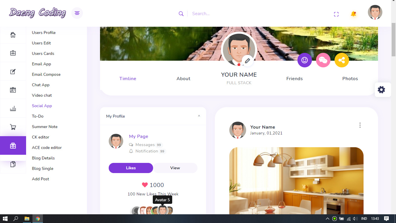 GitHub - rintwo512/admin-dashboard-template-v4: Dark mode responsive ...