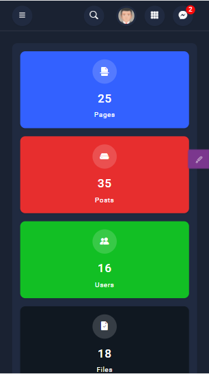 GitHub - rintwo512/admin-dashboard-template-v8: dark theme admin dashboard responsive using ...