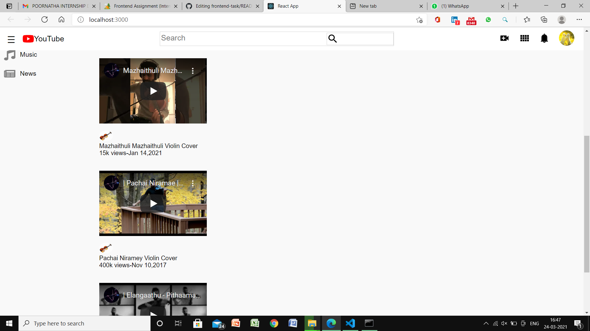 GitHub - RagavBoobal/Youtube-Clone---ReactJS