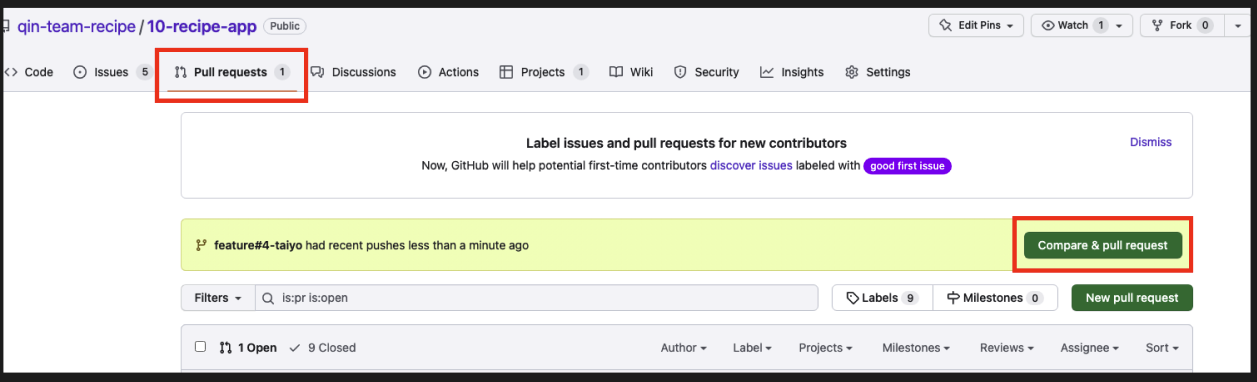 GitHub - qin-team-recipe/10-recipe-app