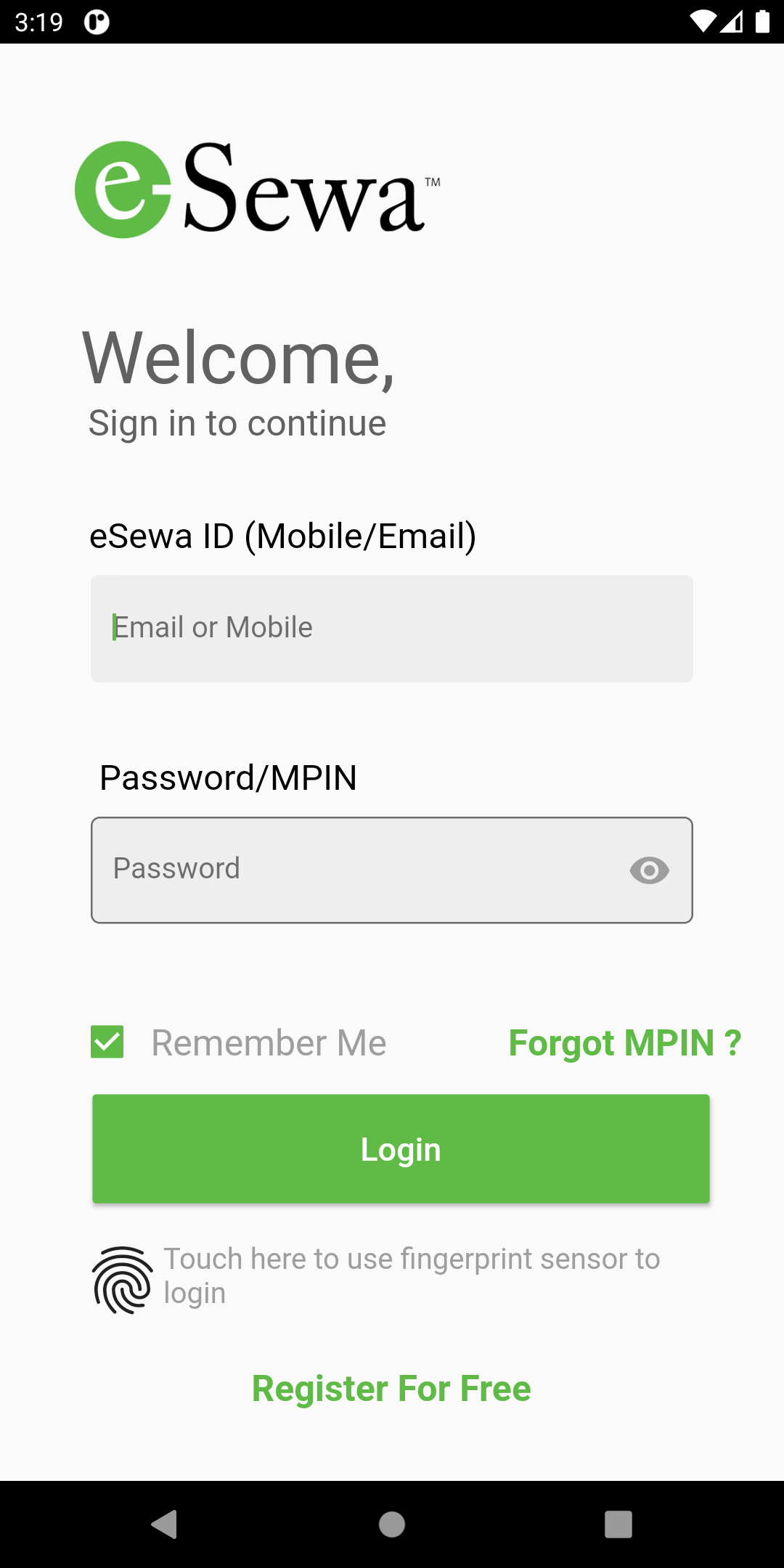 GitHub - sandhyashrestha016/esewa-login-ui