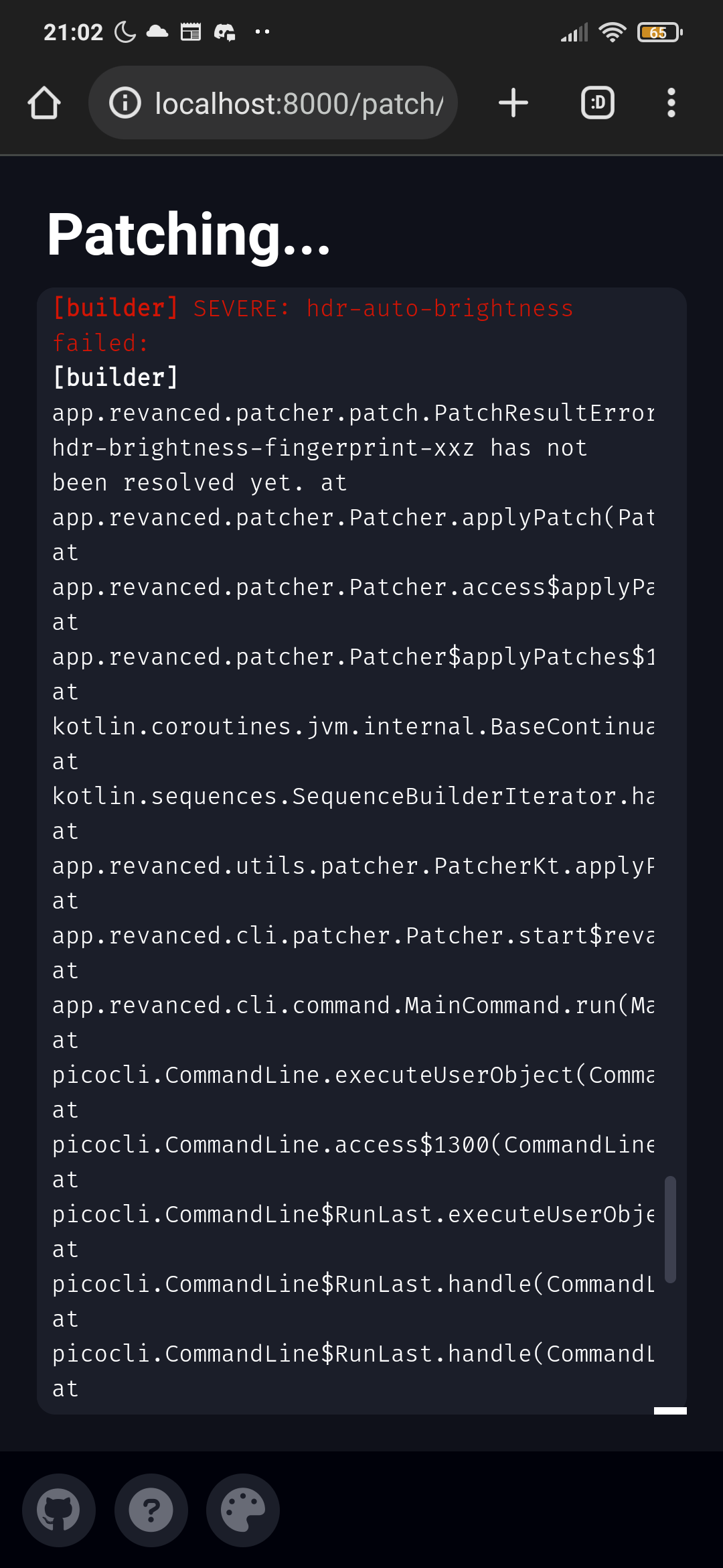 bug: can't apply revanced patches to youtube v17.33.42 · Issue #389 · ReVanced/revanced-patches ...