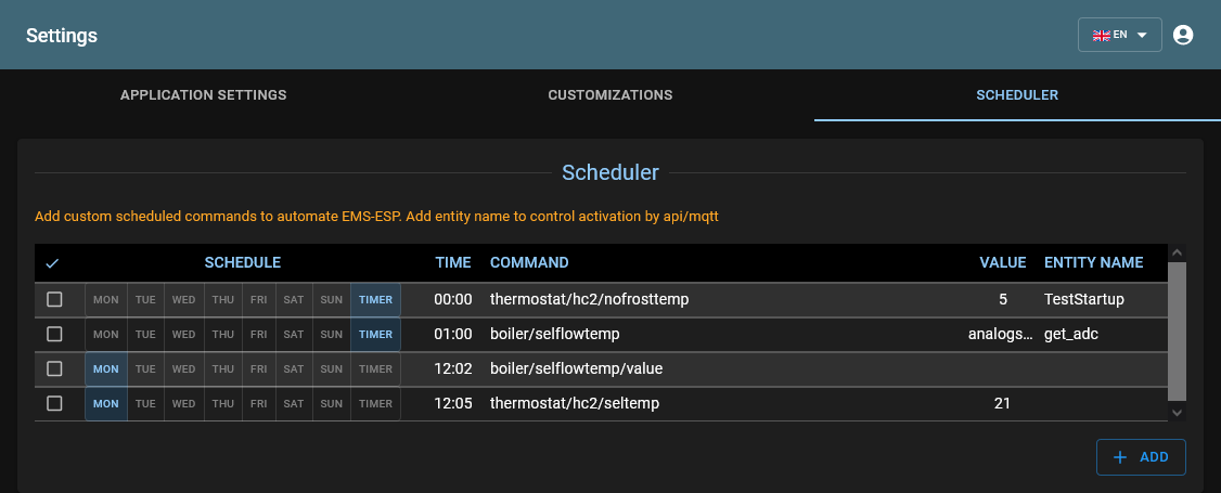 Scheduler · Issue #701 · emsesp/EMS-ESP32 · GitHub