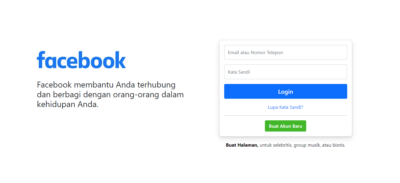 GitHub - wikukarno/clone-facebook-login: Clone Facebook Login UI ...