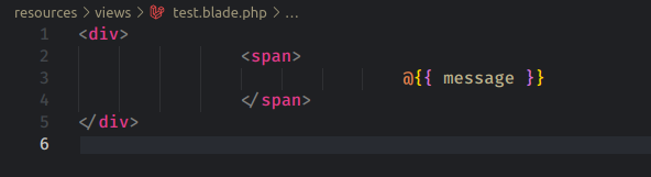 The formatter inserts many new tabs · Issue #588 · shufo/vscode-blade-formatter · GitHub