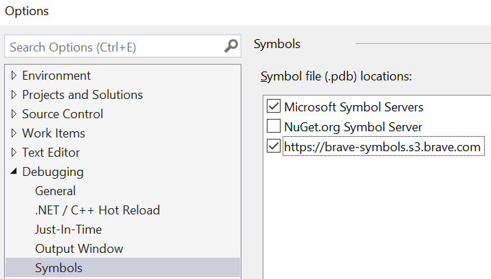 Brave symbol server · brave/brave-browser Wiki · GitHub