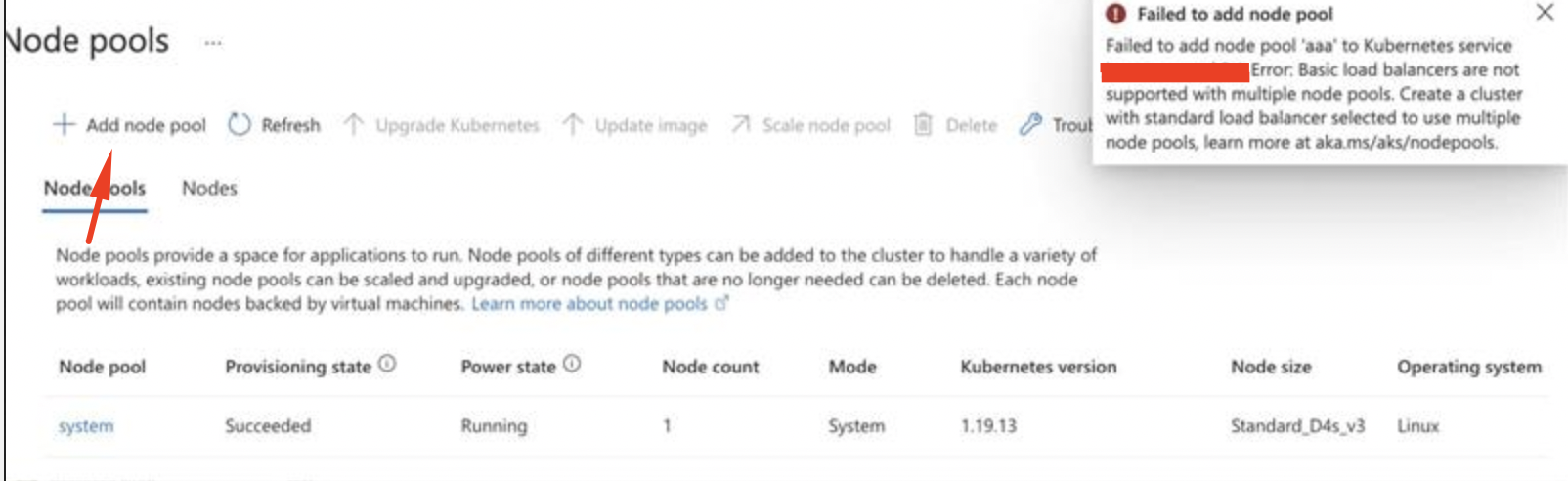 Basic load balancers are not supported with multiple node pools · Issue #2546 · Azure/AKS · GitHub