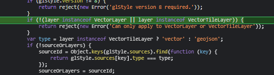 [questions] Can Only Apply To Vectorlayer Or Vectortilelayer · Issue 859 · Openlayers Ol