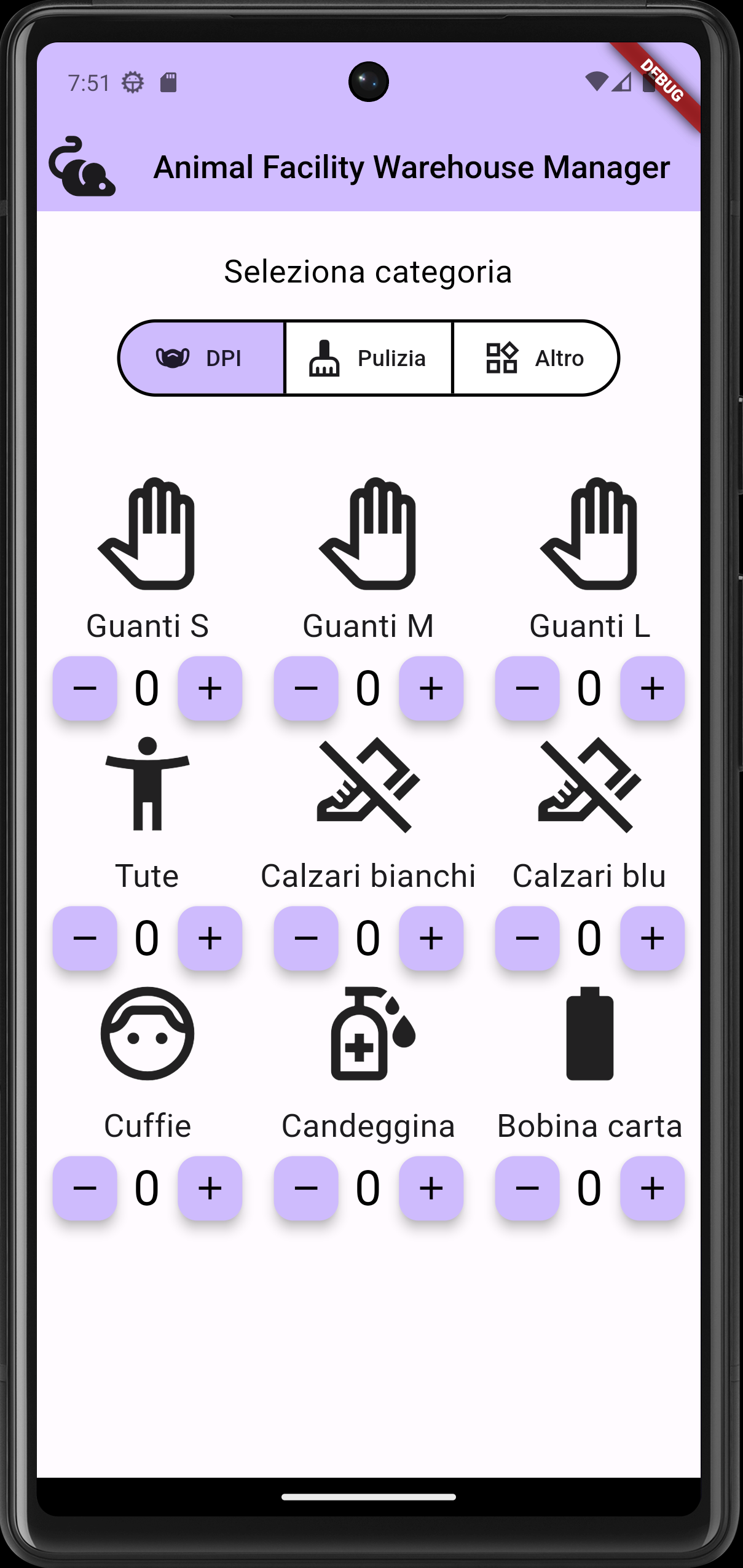 GitHub - madilauro/AnimalFacilityWarehouseManager: A simple and intuitive app to keep track of ...