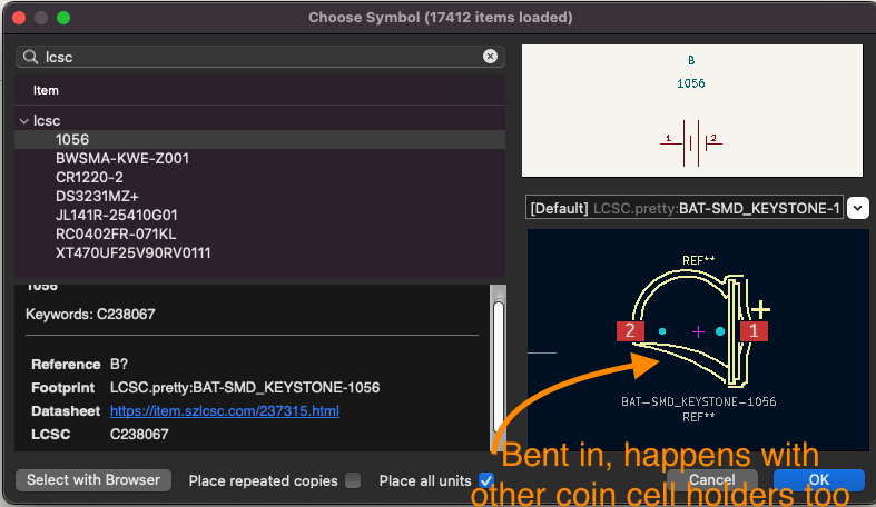 Part curve and stretch incorrect · Issue #222 · Bouni/kicad-jlcpcb-tools · GitHub