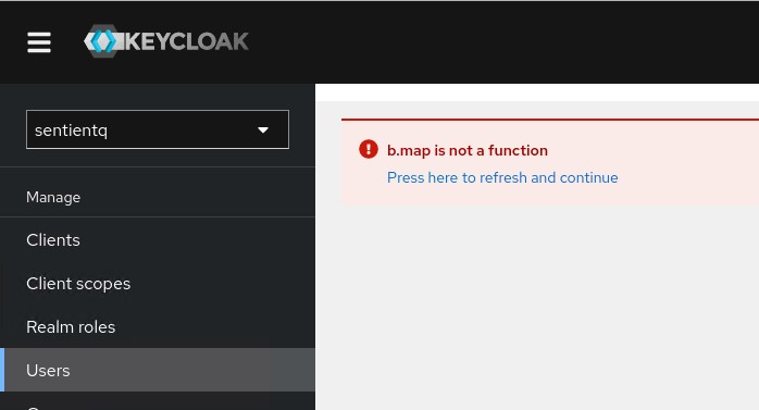 b.map is not a function error when LDAP server is offline · Issue #24293 · keycloak/keycloak ...