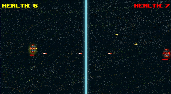GitHub - admiral2k/SpaceAttack: Simple game with bullet-collision for two players.