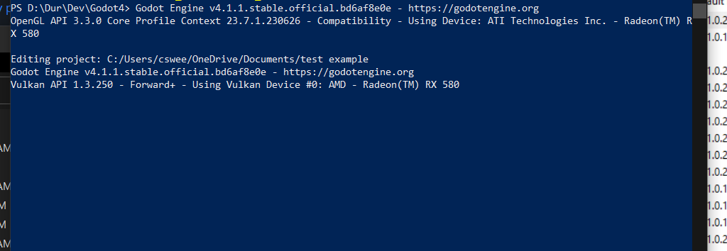 Editor Crashes immediately on opening a new or existing project in mobile or forward plus ...