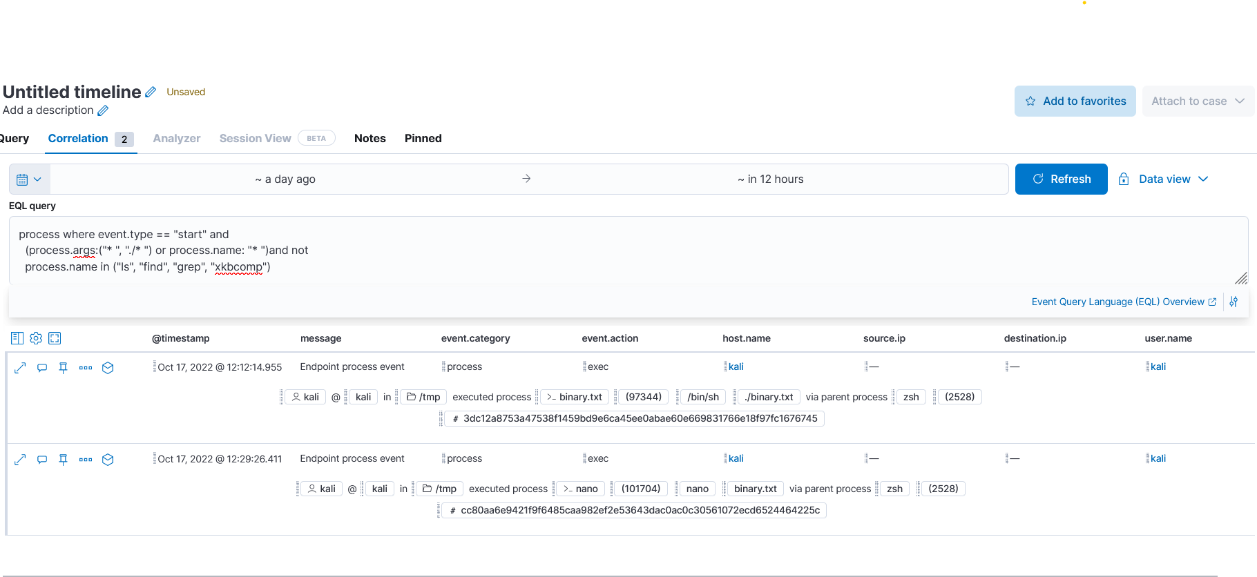 [New Rule] Process Executed From Binary w/ Space After Filename · Issue #2367 · elastic ...