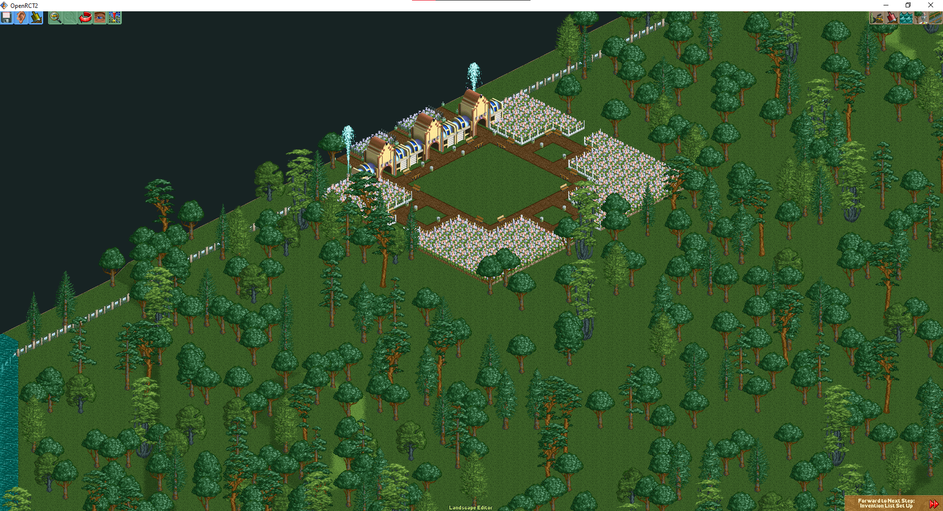 No object selection when opening a landscape in scenario editor. · Issue #19877 · OpenRCT2 ...