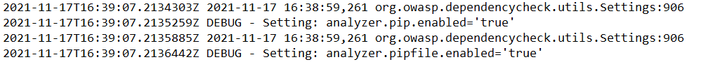 Empty reports and disabled pip and python analyzers · Issue #3806 · jeremylong/DependencyCheck ...