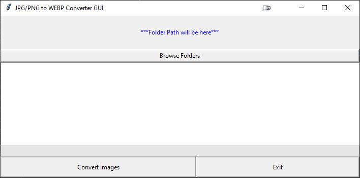 GitHub - Carragos/WEBPConverter: A PNG/JPG to WEBP Converter With a Simple User Interface