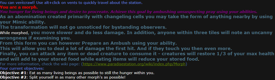 Terror Spiders lack spawn instructions · Issue #19546 · ParadiseSS13 ...