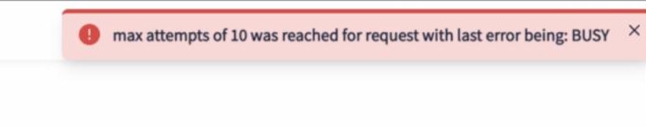 No response after executing transaction · Issue #1318 · hiero-ledger/hiero-sdk-js · GitHub