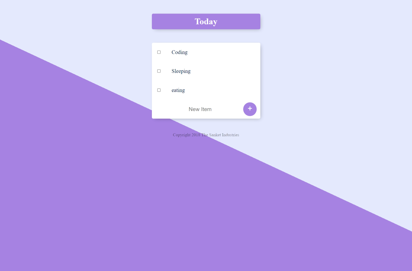 GitHub - sanket1207/todolist