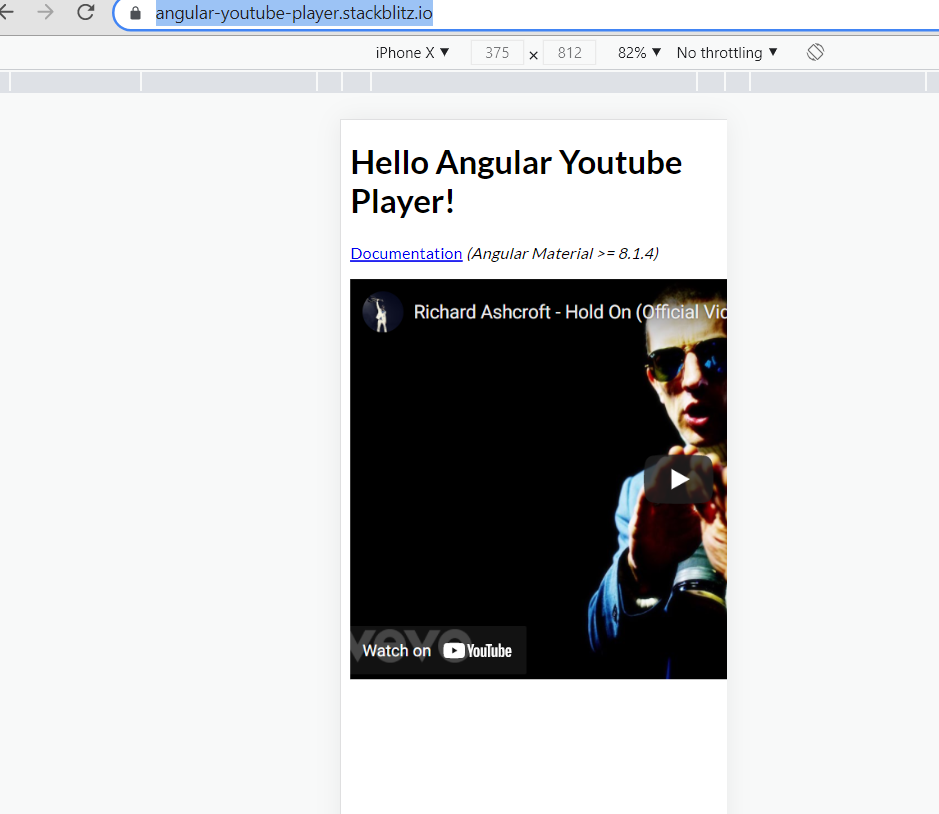 bug(youtube-player): Video is zoomed out instead of fitting to the window in mobile mode · Issue ...