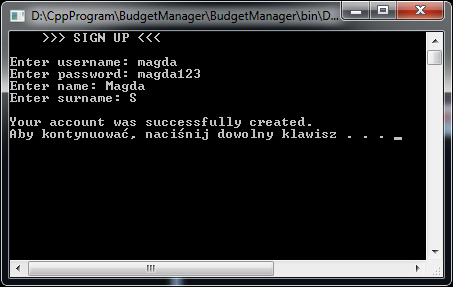 GitHub - ms-magdalena92/BudgetManager: Personal Budget Manager console app based on C++ (OOP ...