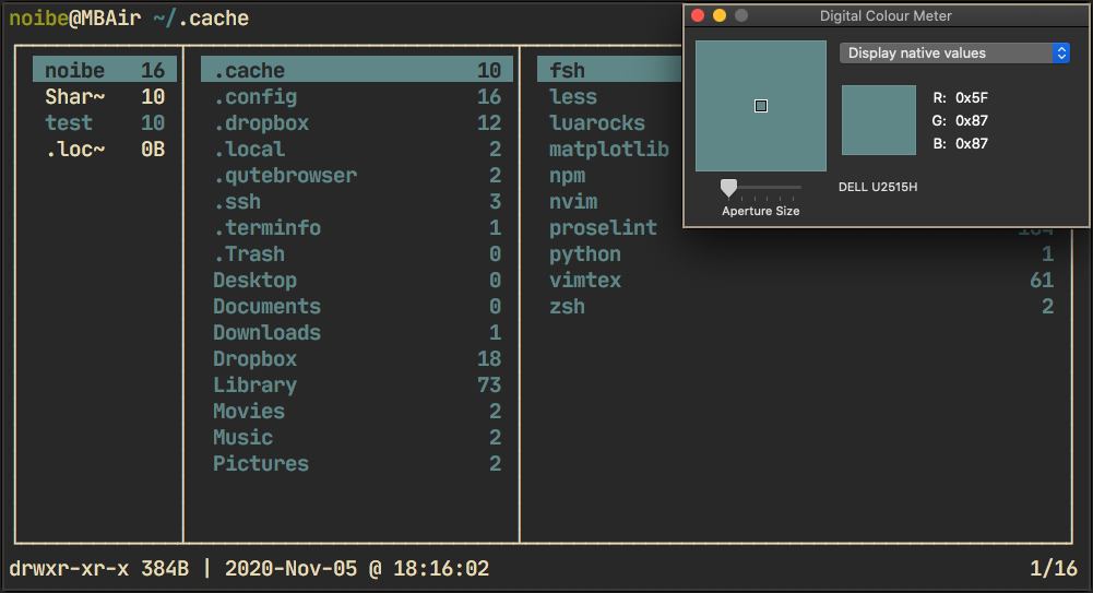 Wrong colors when using 24bit values in LS_COLORS · Issue #511 ...