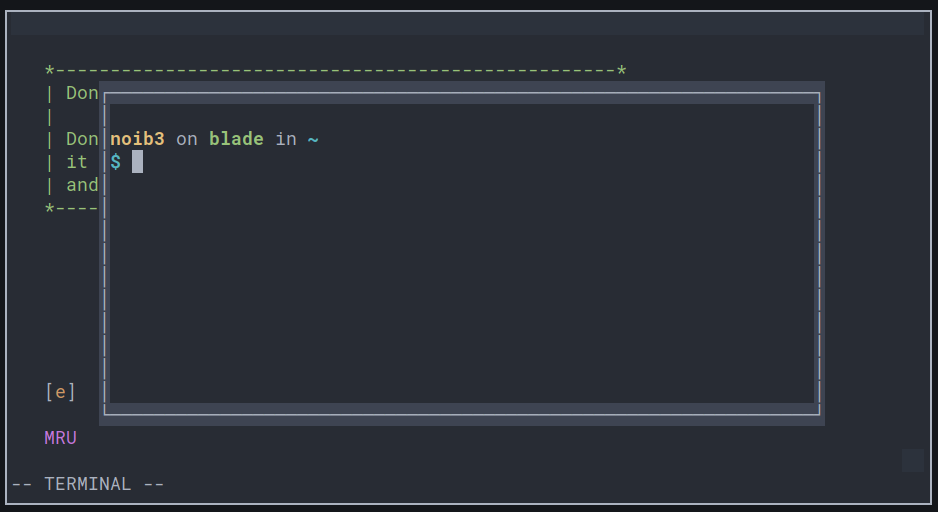 Automatically resizing floating terminal on `VimResized` event · Issue #296 · voldikss/vim ...