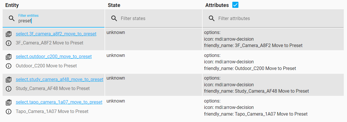 the entity of "move to preset" is with unknown status · Issue #220 · JurajNyiri/HomeAssistant ...