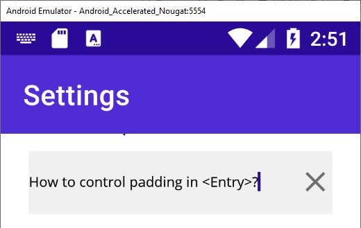 Is there any way to control padding when using Entry? · Issue #802 · dotnet/docs-maui · GitHub