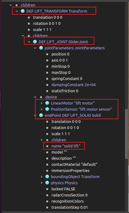 getUrdf() from Webots cannot handle a SliderJoint in a Transform node · Issue #407 · cyberbotics ...
