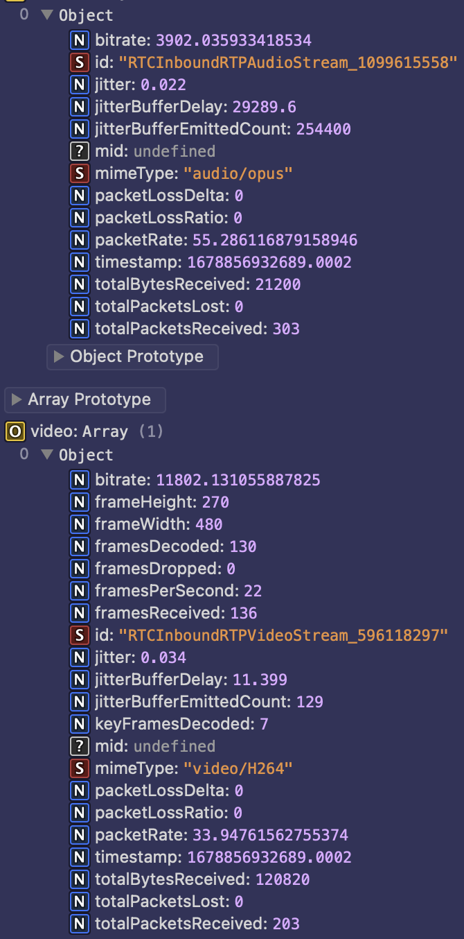 [Viewer] Safari: Streaming Information stats are blank · Issue #157 · dolbyio-samples/rts-app ...