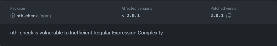 package 버전에 의한 보안 문제 · Issue #63 · innovationacademy-kr/42dashboard · GitHub